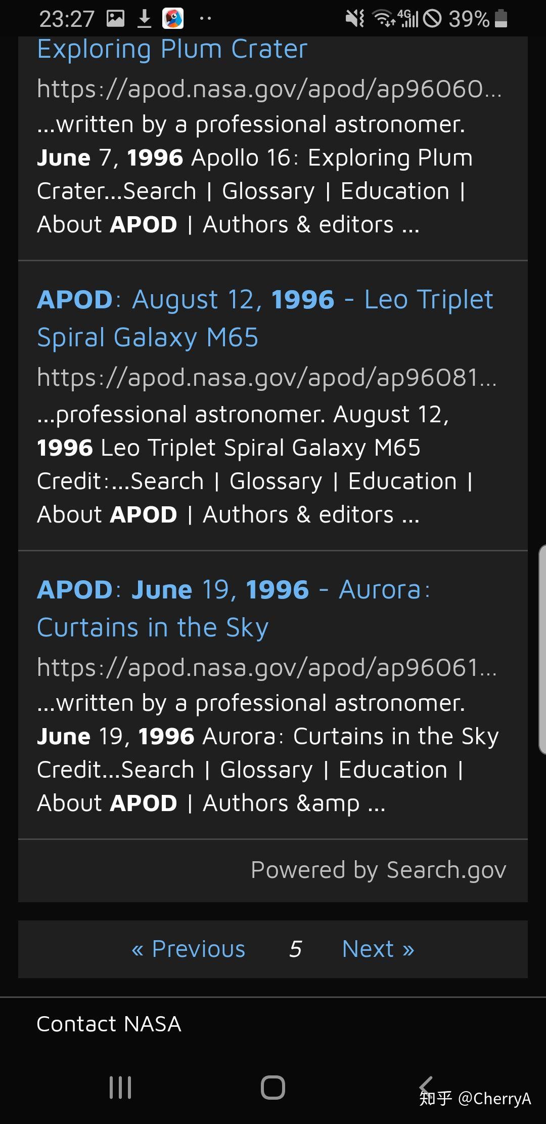 怎么样在NASA官网查询生日时宇宙照片？（最好是详细图解）？ - 知乎