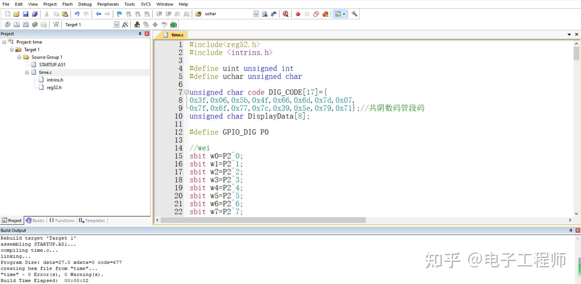 基于 AT89C51 单片机数字时钟如何设计？ - 知乎