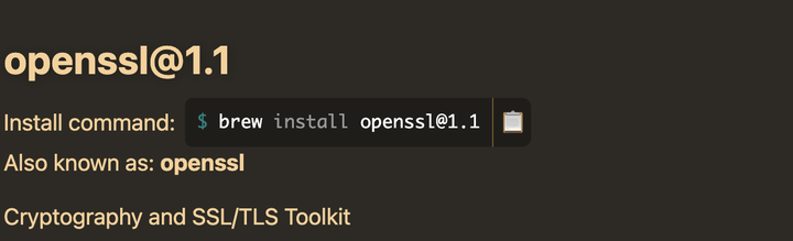 记录在mac OS上安装openssl - 知乎