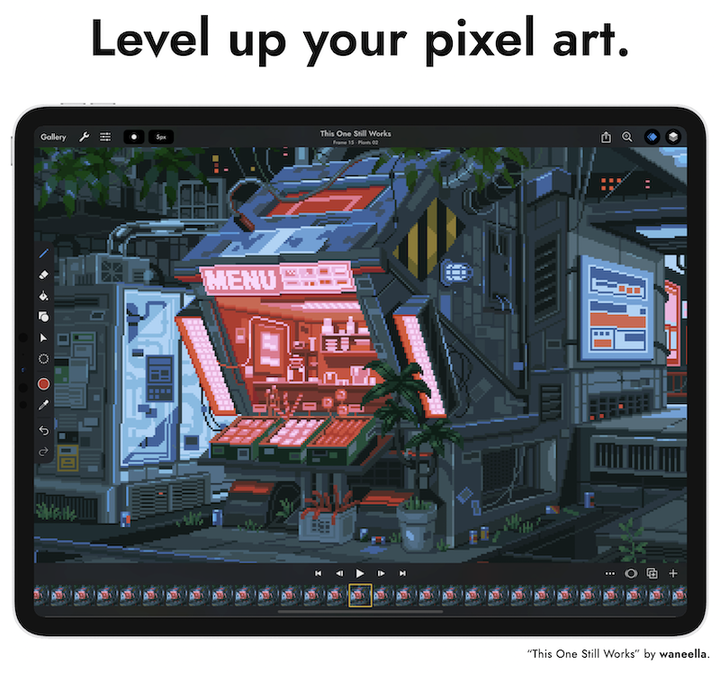 Pixaki - IPad像素画APP推荐 - 知乎
