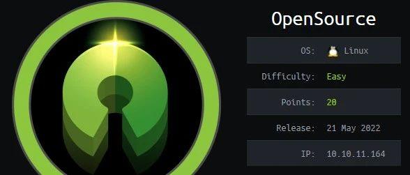 Hackthebox - OpenSource 靶场实战 - 知乎