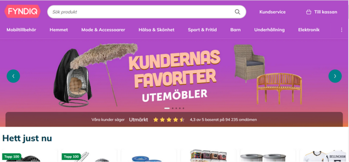 Fyndiq-瑞典跨境电商平台，瑞典唯品会，月访问量超200万 - 知乎