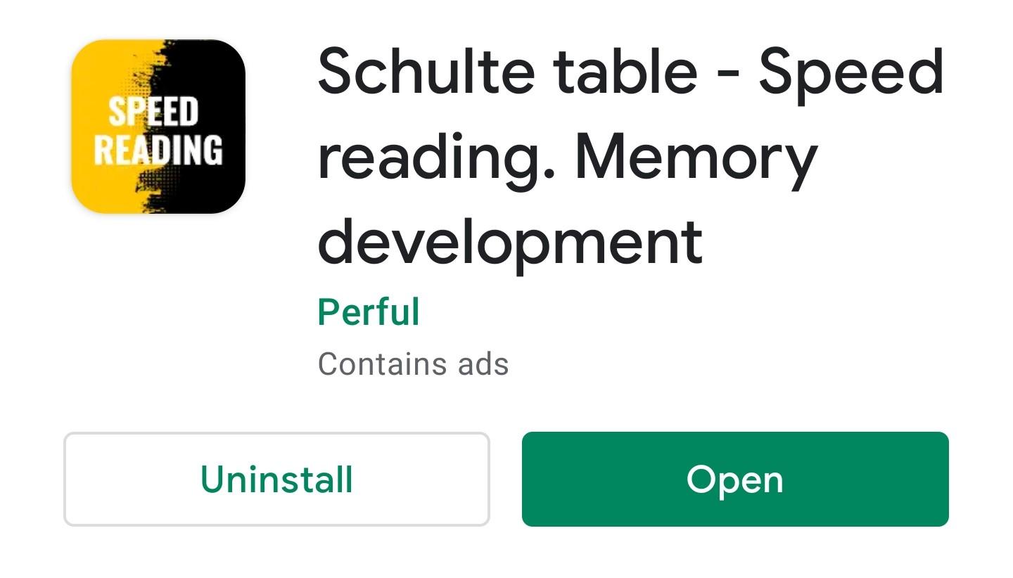 舒尔特表(Schulte Table) - 本人训练成果 - 知乎
