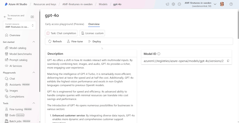 在 Azure OpenAI 服务上微调 GPT-4o，azure gpt4教程 - 知乎