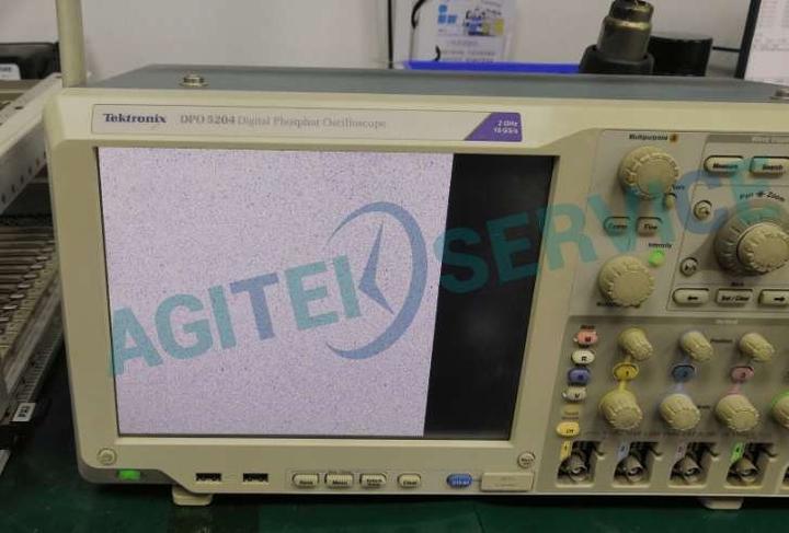 泰克示波器DPO5204开机花屏维修-示波器维修 - 知乎