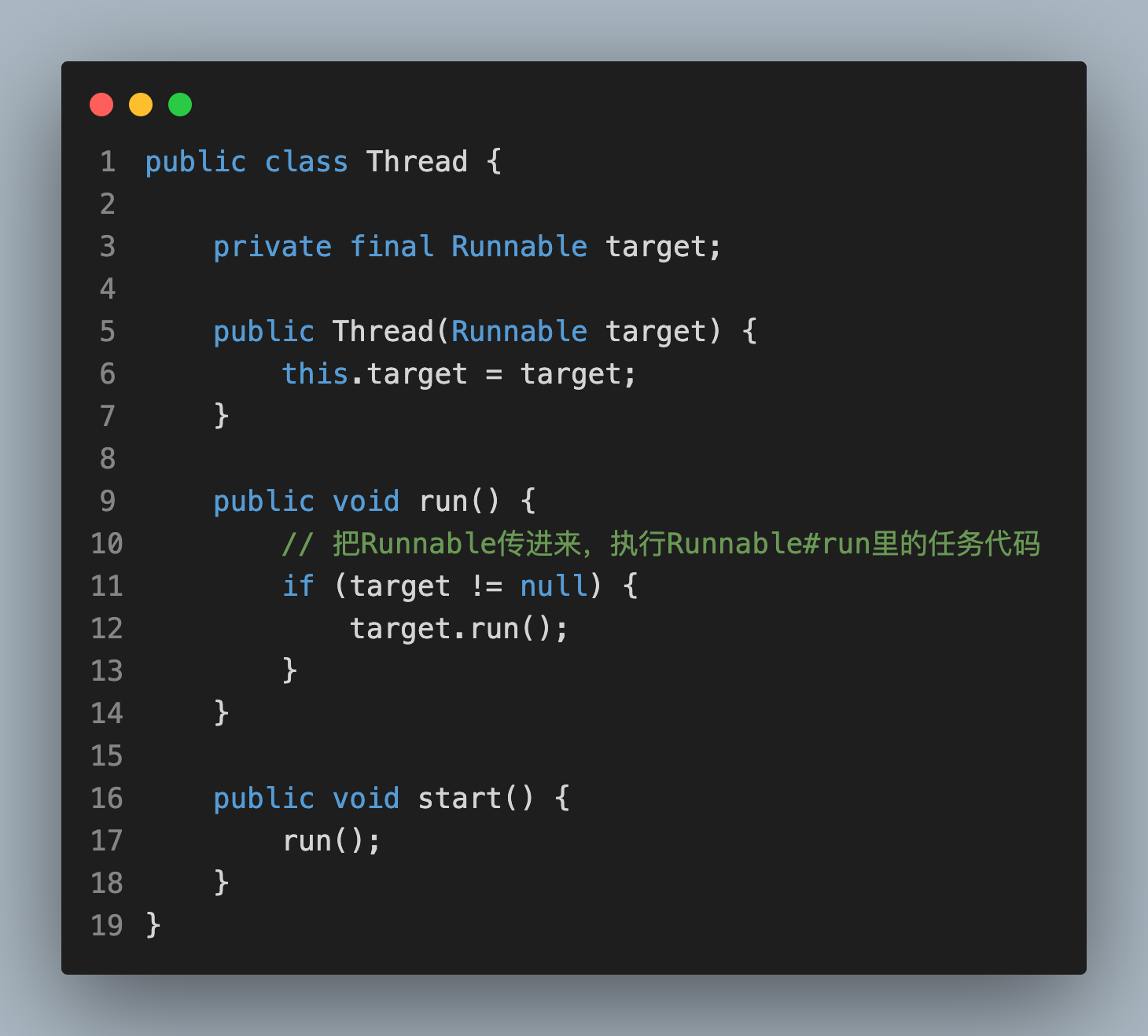Java中，为什么Thread类要实现Runnable接口？ - 知乎
