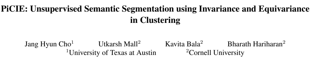 PiCIE,21CVPR无监督语义分割 - 知乎