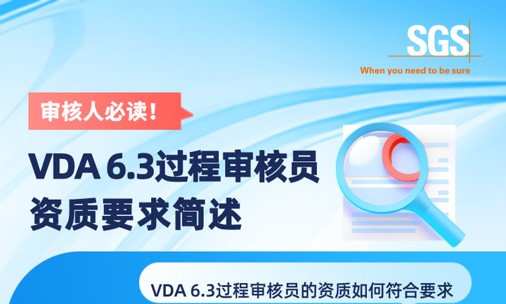 审核人必读！VDA 6.3过程审核员资质要求简述 - 知乎