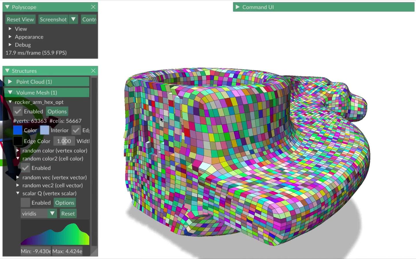 科学可视化软件介绍20 – Polyscope - 知乎