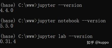 请问Jupyter notebook怎么查看版本和进行版本升级? - 知乎
