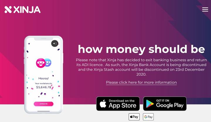 澳大利亚数字银行XINJA关闭所有账户 - 知乎