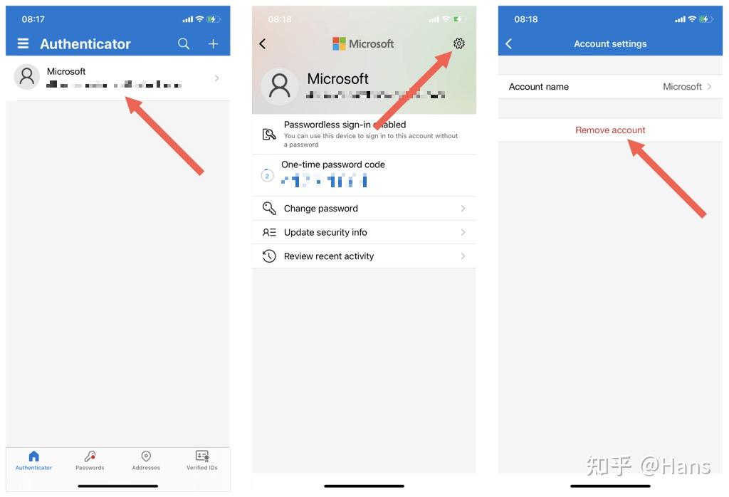 更换手机，microsoft authenticator里添加的诸多OTP如何同步到新手机？ - 知乎