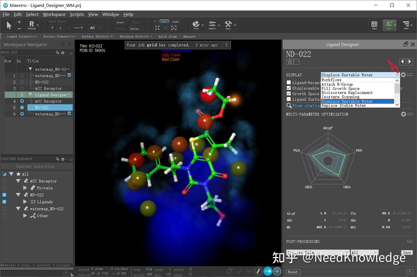 Schrödinger教程 | WaterMap-Guided Lead Optimization with the Ligand ...