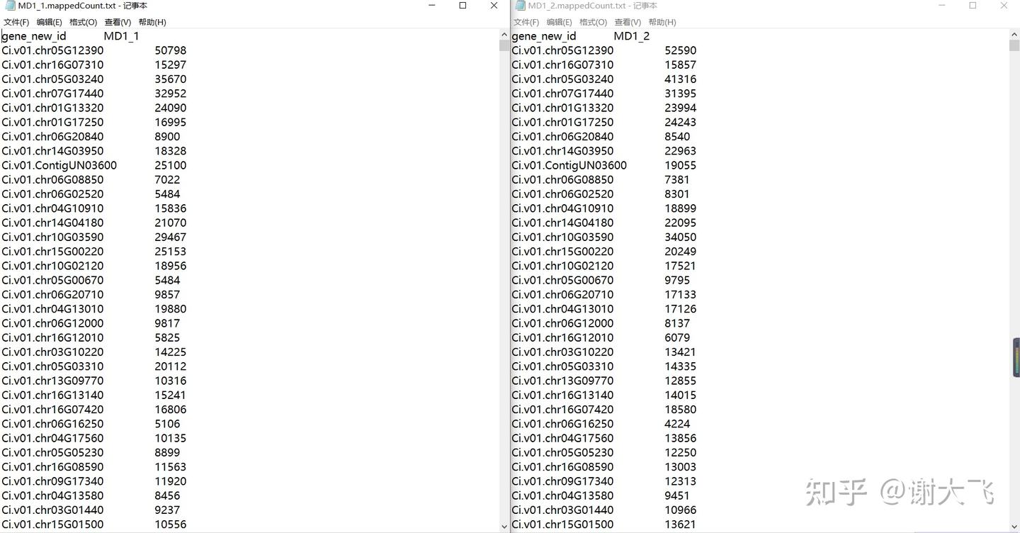 转录组数据整理、导入及处理 - 知乎