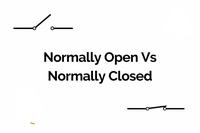 Normally Open Vs Normally Closed - 知乎