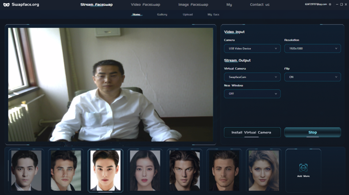 支持自由换脸的AI——Swapface - 知乎