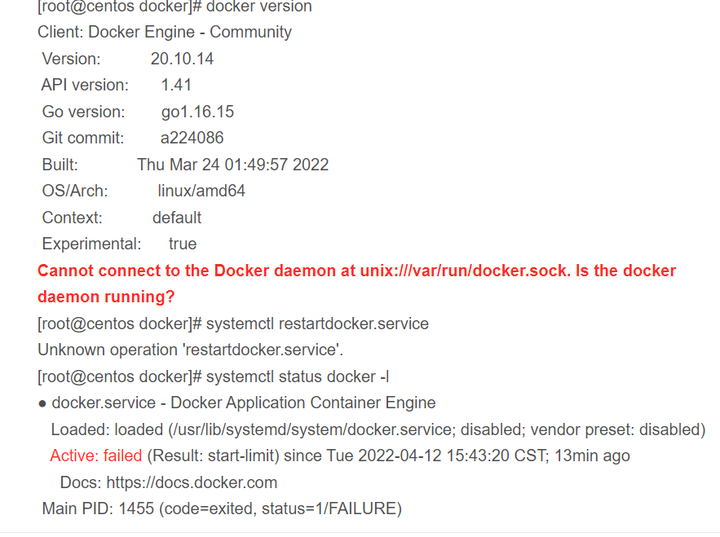 Docker安装问题:cannot Connect To The Docker Daemon At Unix Var Run
