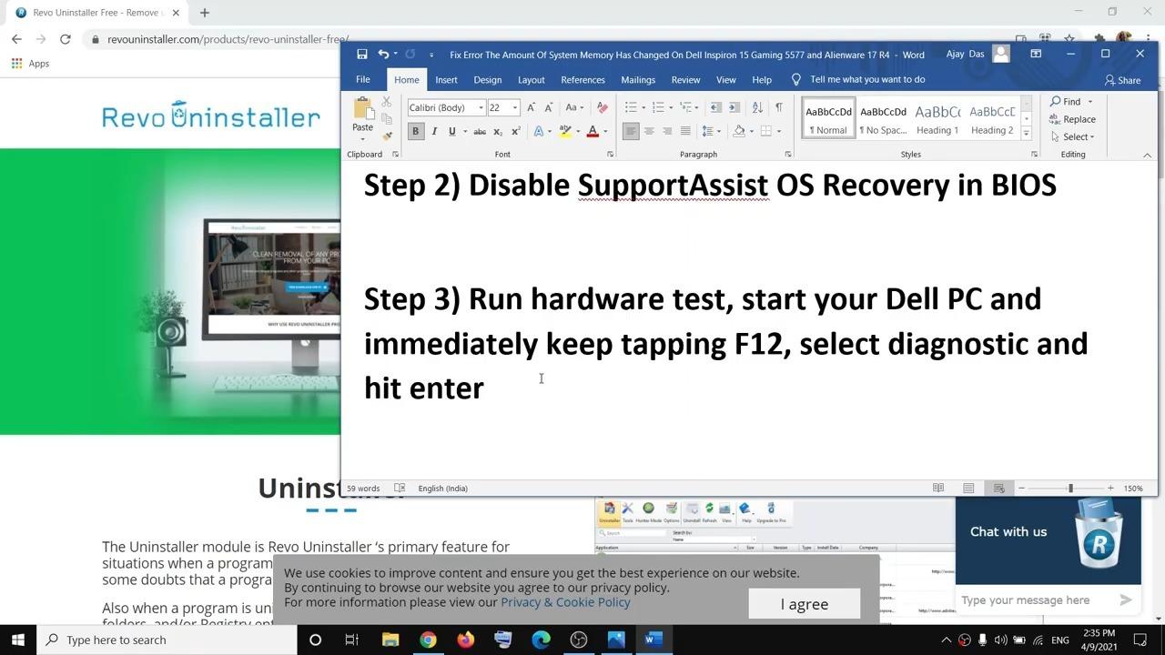 dell笔记本开机显示the amount of system memory has changed？ - 知乎
