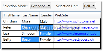 WPF 入门教程 DataGrid数据绑定 - 知乎