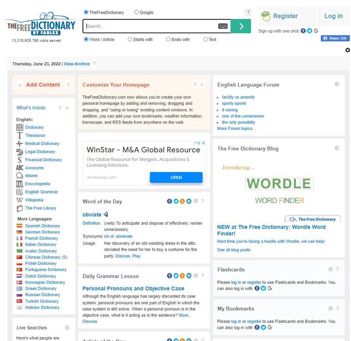 技术科普 | The Free Dictionary：集成式英语词汇搜索引擎 - 知乎