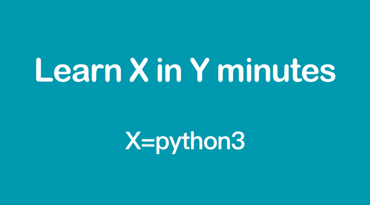 10分钟速成 Python3 - 知乎