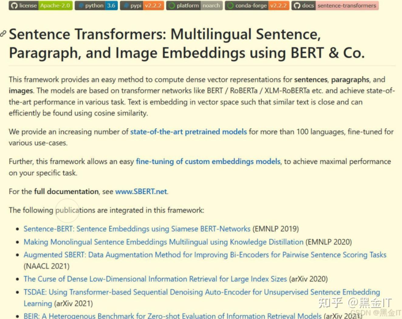 把手教你：用sentence-transformers库进行文 - 知乎