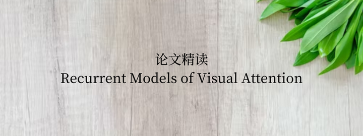 论文精读之Recurrent Models of Visual Attention - 知乎