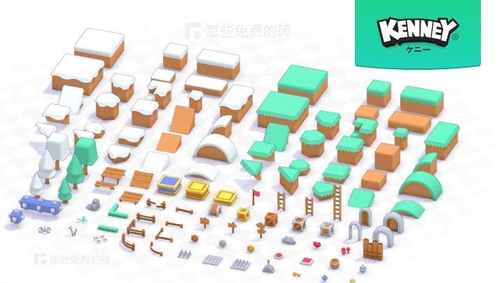 Kenney Assets - 提供数以万计免费商用的游戏制作素材下载，包括 2d、3d素材，游戏音效和游戏 UI - 知乎