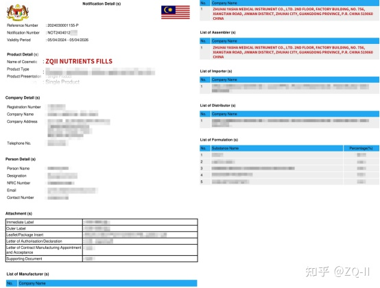 喜讯|ZQ-II透亮小白管聚左旋乳酸PLLA-mPEG通过马来西亚NPRA认证！ | 公司动态 | 文章中心 | ZQ-II官网 珠海雅莎生物科技股份有限公司 - Powered by DouPHP