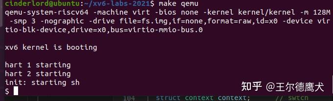 MIT Xv6 Lab 2021 - Xv6 and Utilities 实验报告 - 知乎