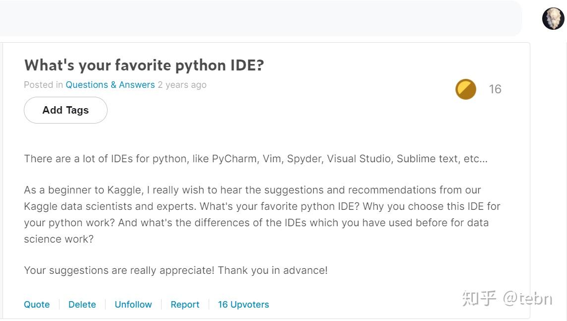 常用Python IDE介绍及对比 - 知乎