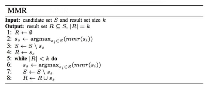 MMR多样性算法简述及C++代码实现 - 知乎