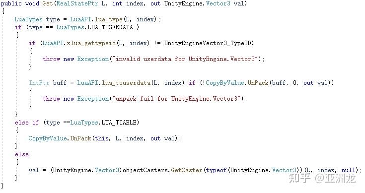 Unity中xLua与toLua对Vector3的优化 - 知乎
