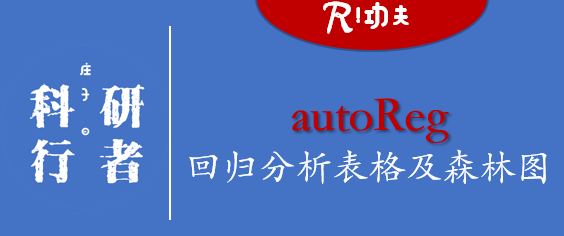 【R统计】autoReg：起飞了，几行代码完成回归分析表格及森林图 - 知乎