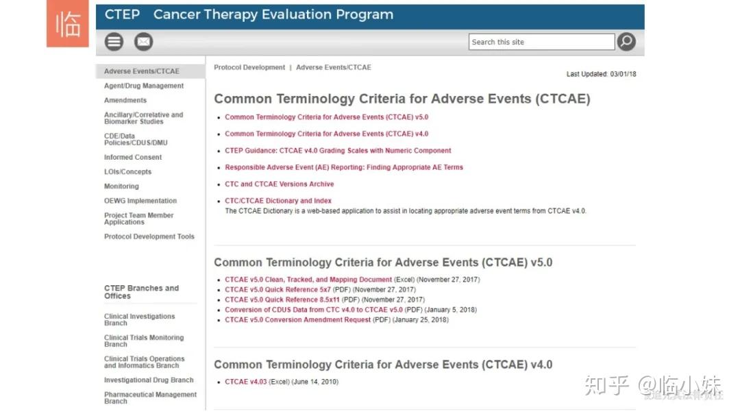 收藏 | 肿瘤临床试验（中）CTCAE分级 - 知乎