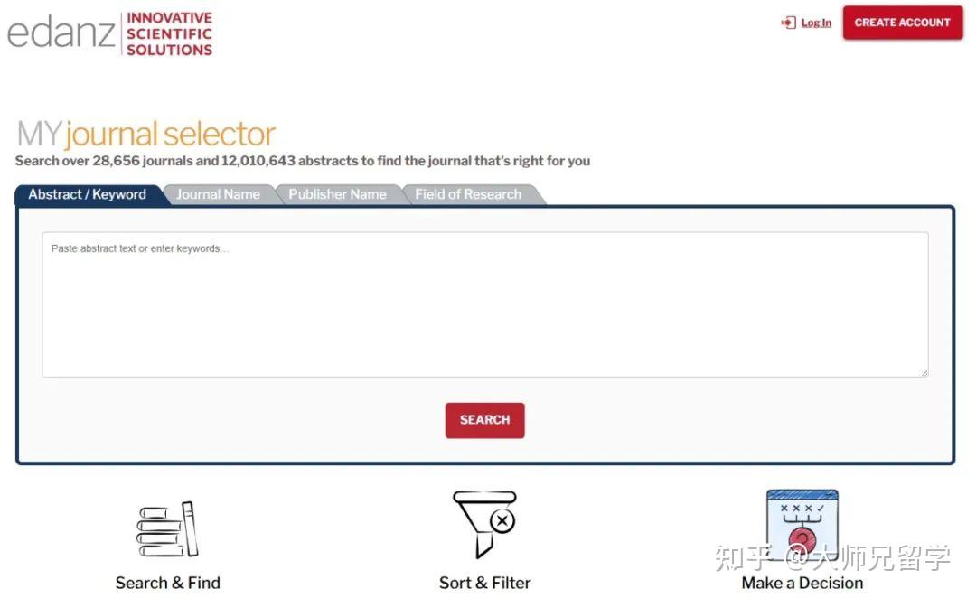 SCI期刊选刊必备神器汇总 - 知乎
