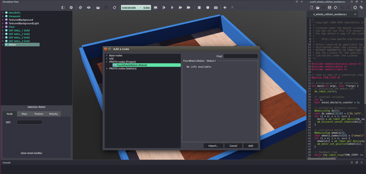 webots R2021a 官方教程中文翻译（七）你的第一个原型 - 知乎