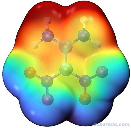 笔记-使用Multiwfn+VMD快速地绘制静电势着色的分子范德华表面图和分子间穿透图 - 知乎
