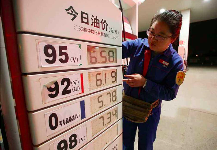 今日油价消息：今天2月21日，调整后全国92、95、98号汽油价格 - 知乎