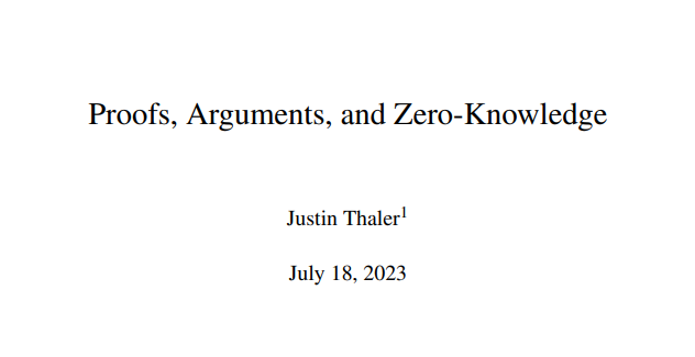 Proofs, Arguments, and Zero-Knowledge第二章中文翻译 - 知乎