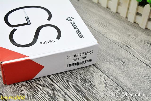 无背光键盘跟它的新妆 GANSS新GS104C+热升华键帽评测 - 知乎