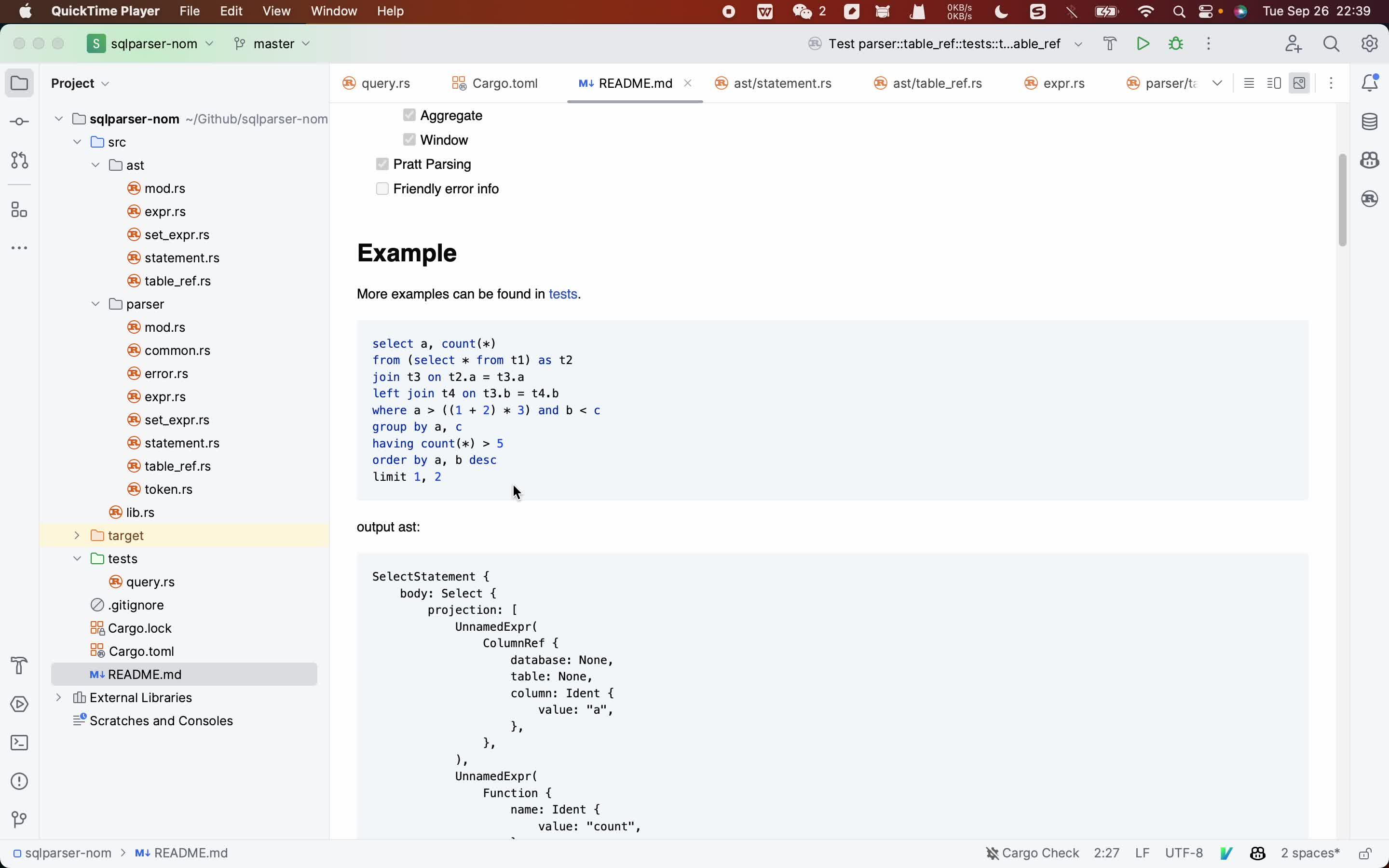 Rust实现SQL解析器 - 知乎