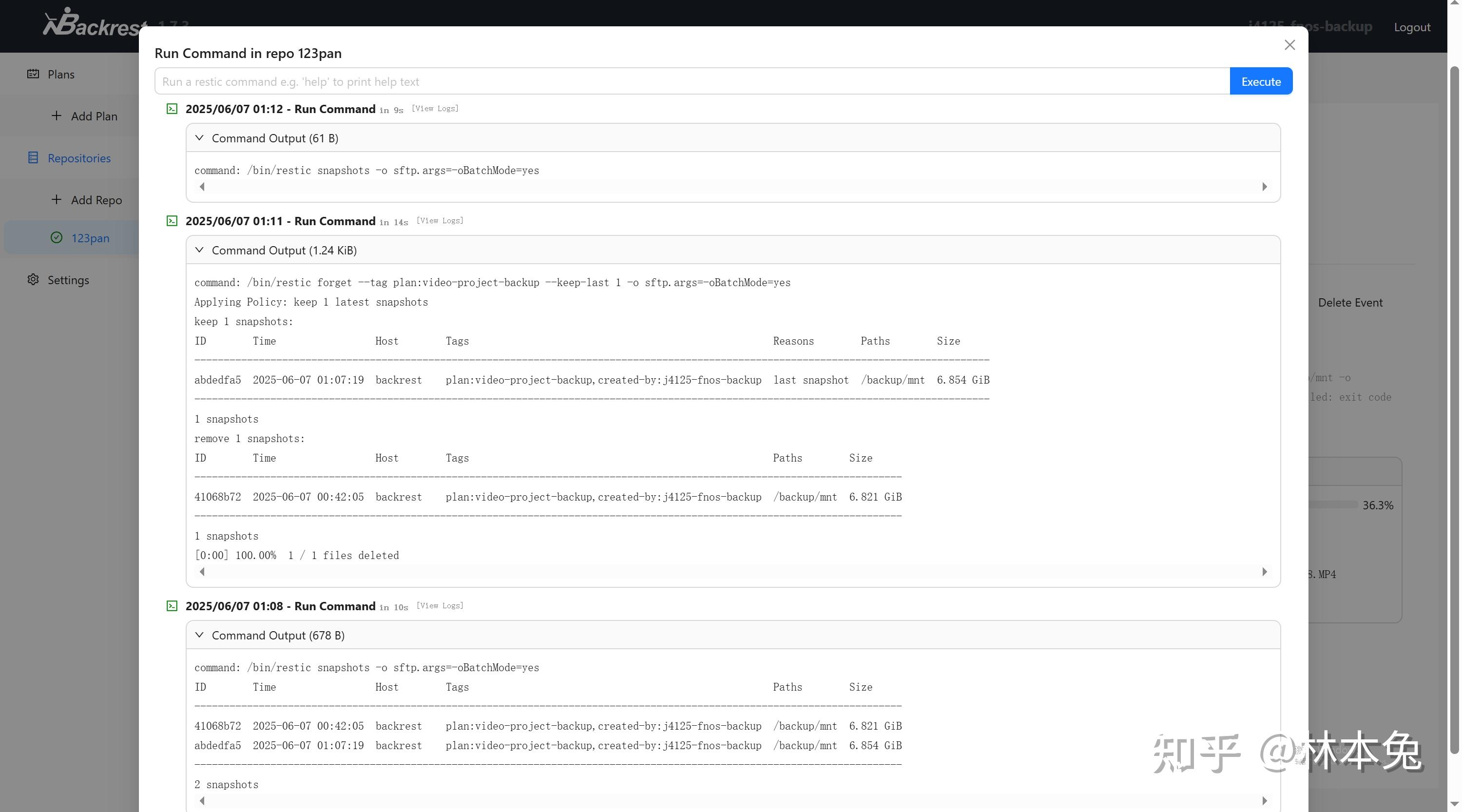 适合全NAS系统的低成本云端加密块备份方案，Backrest（restic）教程分享 - 知乎