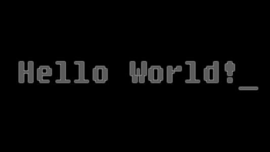 用各种不同的语言打出Hello World！ - 知乎