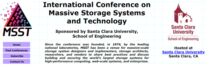 资料分享：MSST (大规模存储系统与技术) 国际会议 - 知乎