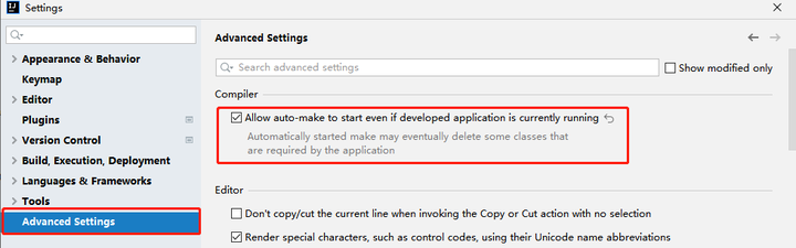 IDEA2021 热部署 找不到 compiler.automake.allow.when.app.running - 知乎