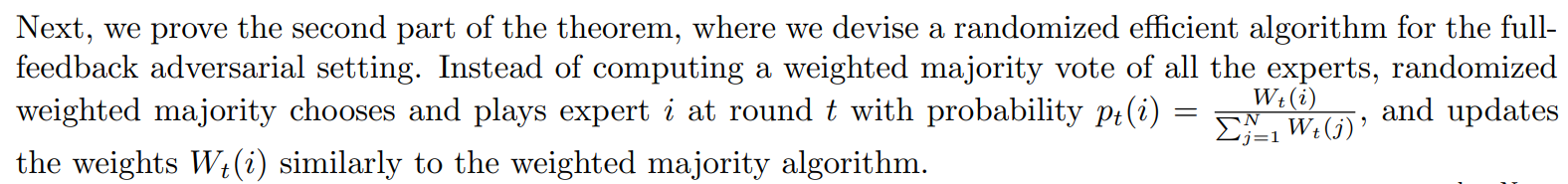 Bandit算法专栏:5 Full Feedback Model——weighted Majority Algorithm 和 Hedge Algorithm 知乎