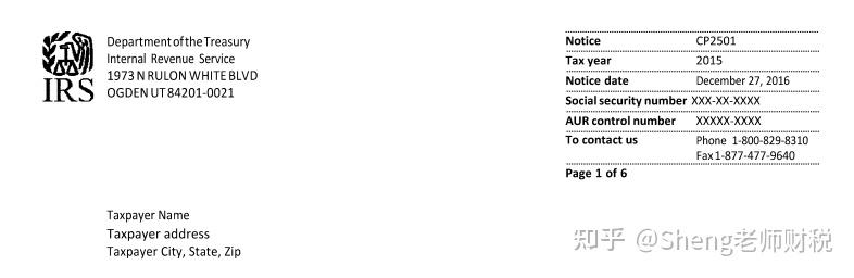 「美国报税季」收到Letter就发慌？真心建议你收藏这篇！ - 知乎