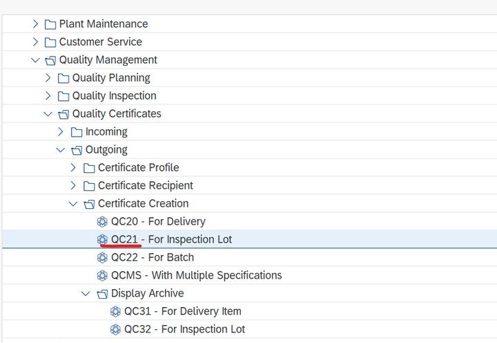 SAP QM Outgoing Quality Certificate初探 - 知乎