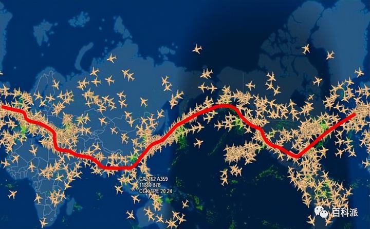 中国飞往美国的飞机，为什么从不飞越太平洋？ - 知乎